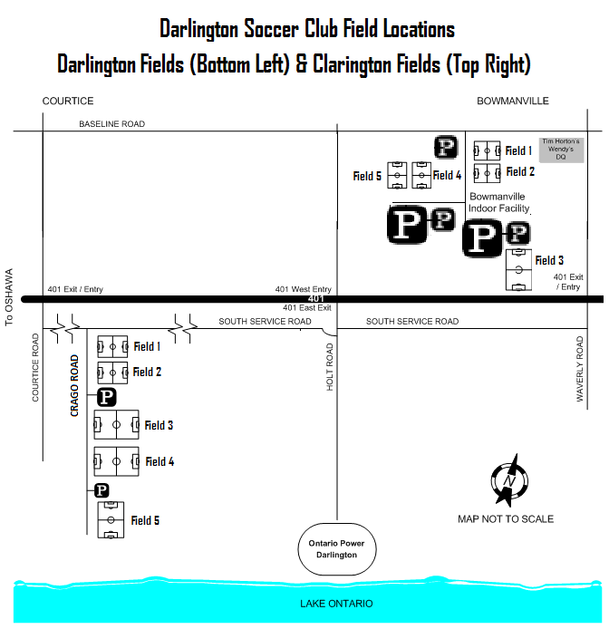 Durham Field Locations
